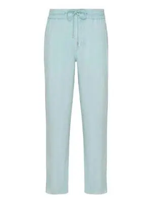 Vilebrequin Linen Regular Fit Pants - Blue
