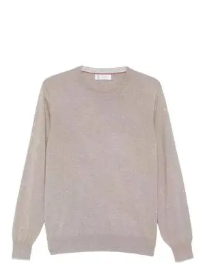 Brunello Cucinelli Crew-neck Sweater - Neutrals