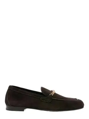 VERSACE Suede Loafers
