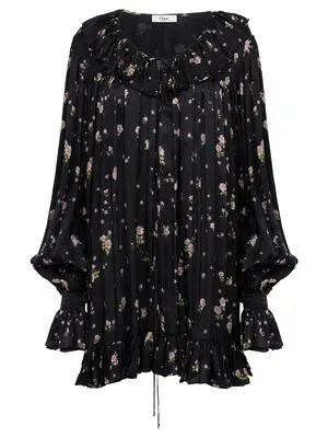 Chloé CHLOÉ Gathered Mini Dress Eggshell