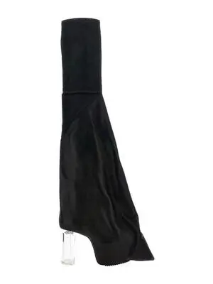 Rick Owens Over-the-knee Boots - Black