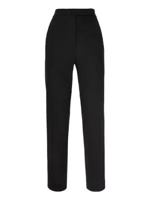 Max Mara High-waisted Tailored Trousers - Black