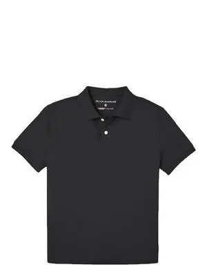 PETER MANNING NYC James Polo Shirt - Black