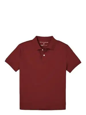 PETER MANNING NYC James Polo Shirt - Burgundy