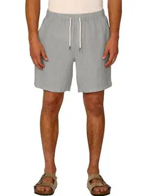 INDUSTRIE AUSTRALIA The Marina Linen Short - Aegean