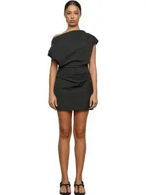 ONE OF OTHERS Pallas Mini Dress - Cool Black
