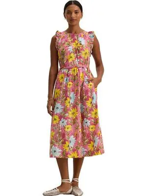 Velvet By Graham & Spencer Elaria Cotton Dress - Floral