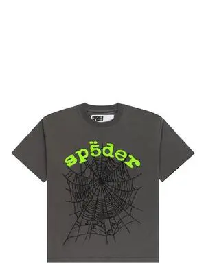 SP5DER Og Web V2 Tee Shirt - Slate Grey