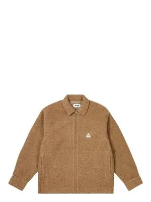 PALACE Wooly Zip Jacket - Beige