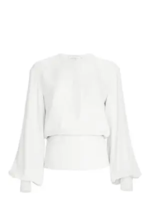 Silvia Tcherassi Covilha Blouse - Neutrals