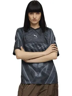 PUMA Tech-x Relaxed Soccer Jersey - Black