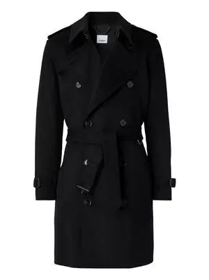 Burberry Kensington Trench Coat - Black