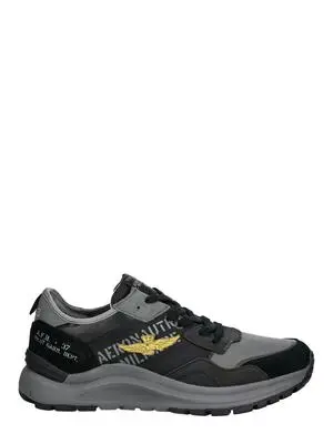AERONAUTICA MILITARE Lace-up Sneakers - Black