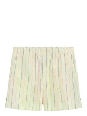 Ami Striped Shorts Neutrals