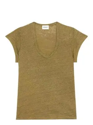 MARANT ETOILE Zankou T-Shirt Brown