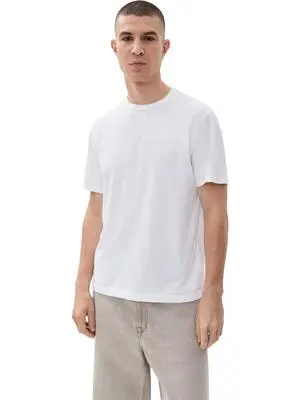 Officine Générale Crew Neck Tee - Optical White