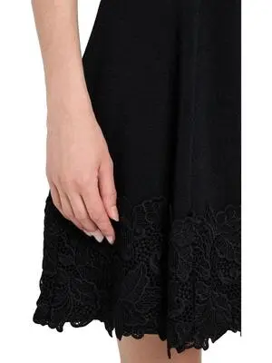 Generation Love Orpheus Lace Combo Mini Dress - Black