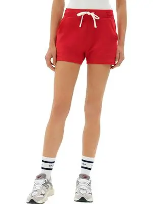 Splits59 Reena Fleece Sweatshort - Pirate Red