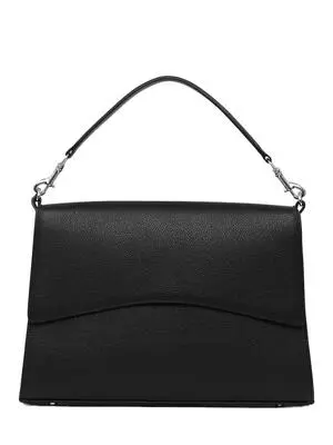 BY BANOO Classic Slim Briefcase Black/silver