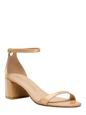 STUART WEITZMAN Nudist Block Heel Sandal