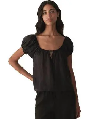 DÔEN Solina Top Black
