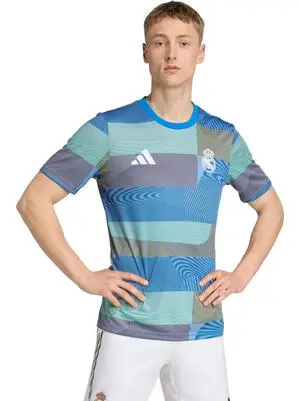 Adidas Real Madrid 25/26 Pre-match Jersey - Blue Bird