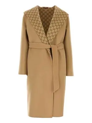 GUCCI Wool Blend Reversible Coat