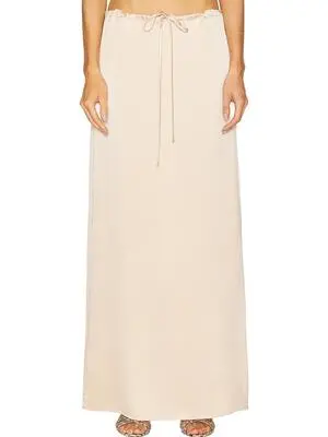 Sablyn Sol Drawstring Maxi Skirt - Pink Sand