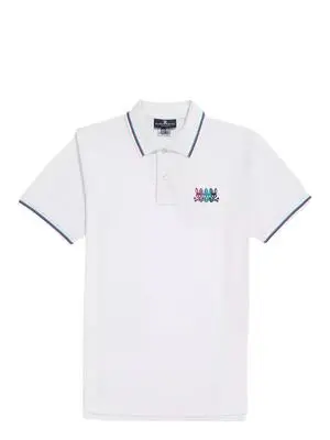 Psycho Bunny Lafayette Polo Shirt White