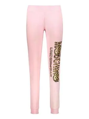Moschino Logo-print Trousers - Pink