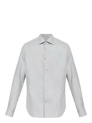 Eleventy Lightweight Button-up Shirt - Grey