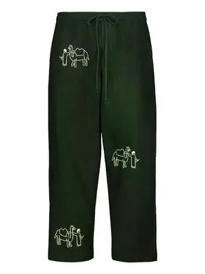 BAZISZT Ride Track Pants - Green