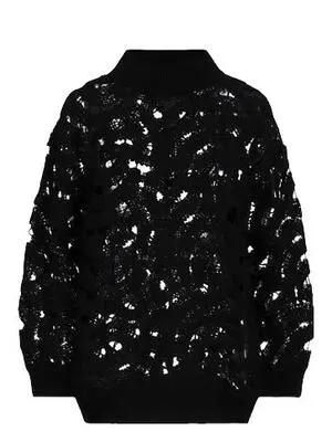 Fabiana Filippi Turtleneck Knit Top - Black