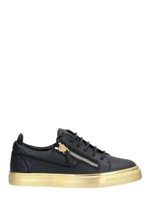 GIUSEPPE ZANOTTI Calfskin Sneakers - Black