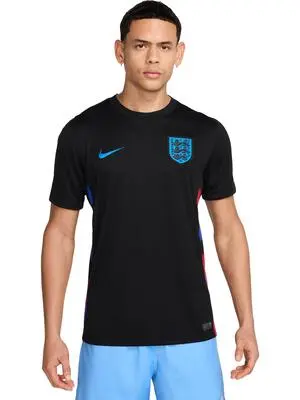 Nike England 2025 Stadium Away Dri-fit Soccer Replica Jersey - Black