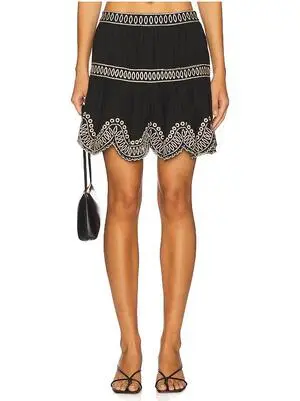 SCARLETT POPPIES Aya Skirt - Black