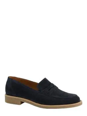 Paul Green Cohen Penny Loafer Space Soft Suede