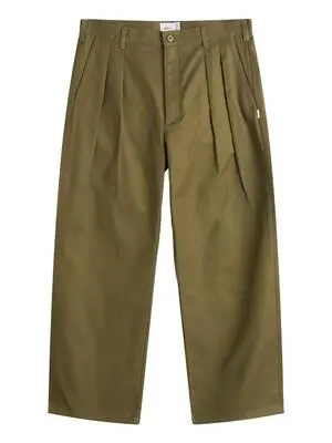 WTAPS Two Tuck Wide Trousers - Olive Drab