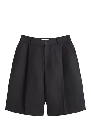 Studio Nicholson Fowld Tailored Shorts - Darkest Navy