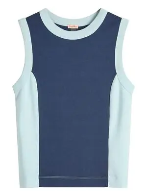FRUITY BOOTY Pesce Tank Top - Baby Blue/navy