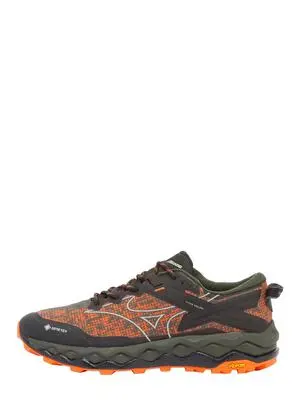 Mizuno X Maharishi Wave Mujin Ls Gtx Sneaker - Vibrant Orange/cool Grey/pine Grove