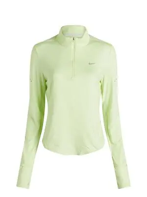 Nike Swift Dri-fit Uv Half-zip T-shirt - Volt