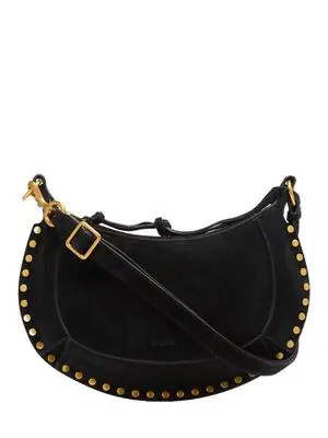 Isabel Marant Oskan Moon Shoulder Bag - Black