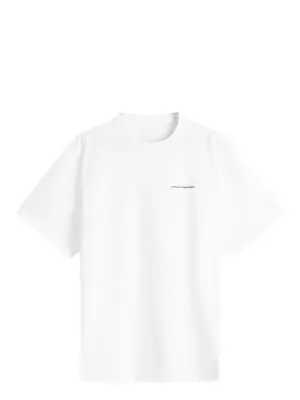 UNIFORM EXPERIMENT Code Logo T-shirt - White