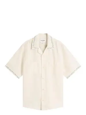 CORRIDOR Spring Bouquet Vacation Shirt - Neutrals