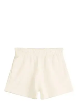 ANINE BING Kam Monogram Shorts - Off White