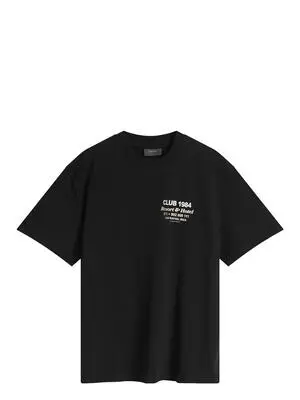 CLUB 1984 Eivissa Palm T-shirt - Black