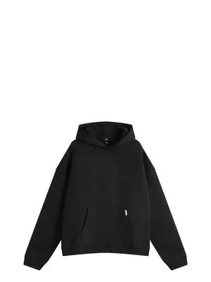 REPRESENT Initial Boxy Hoodie - Black