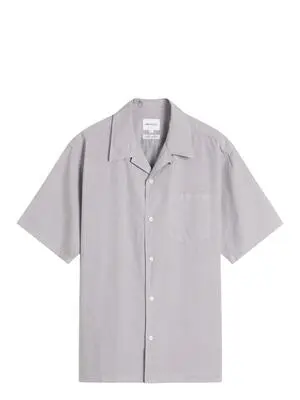 Norse Projects Carsten Cotton Tencel Shirt - Crocus Purple