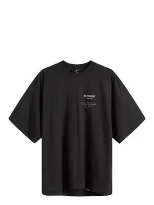 REPRESENT Revere Manor T-shirt - Stained Black